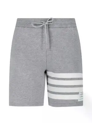 Thom Browne 4-bar Stripe Track Shorts - Grey