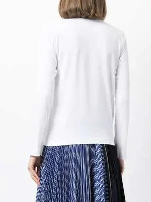 Play Comme Des Garcon Chest Logo-patch T-shirt - White
