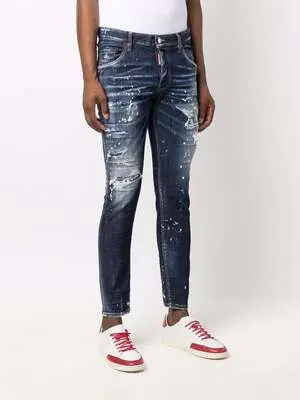 Dsquared2 Distressed Skinny Jeans