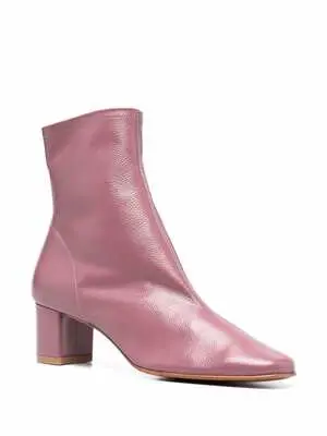 By Far Sofia Leather Ankle Boots