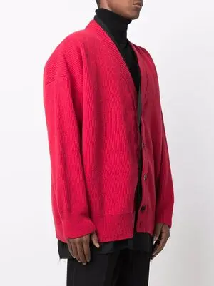 Raf Simons Layered Wool Cardigan
