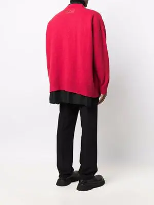 Raf Simons Layered Wool Cardigan