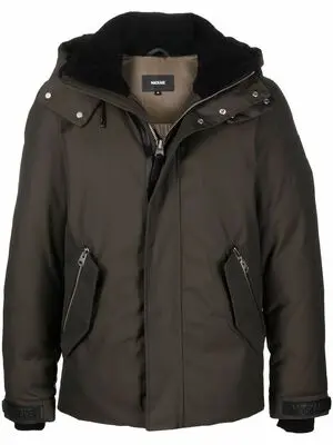 Mackage Sydney Hooded Padded Jacket In Green - 28% Off | Editorialist