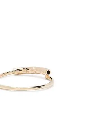 MARIA BLACK 14kt Yellow Nancy 12 Single Hoop Earring