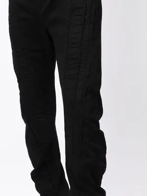 JULIUS Low-rise Straight-leg Trousers