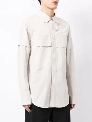 JULIUS Concealed-front Fastening Shirt