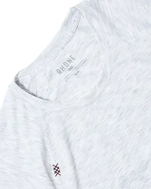 RHONE Reign Short Sleeve Tee - Gray Space