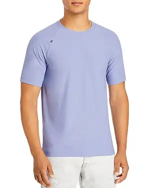 RHONE Reign Short Sleeve Tee Purple Ice