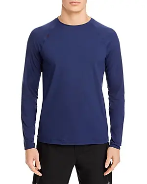 RHONE Rhone Reign Long Sleeve Performance Tee Navy