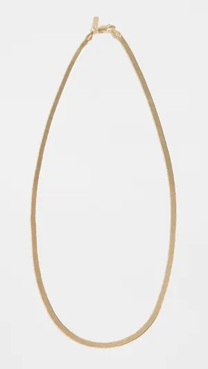 ADINA EDEN Herringbone Chain Necklace