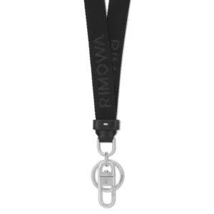 Rimowa Never Still Lanyard Keyring - Black | Editorialist