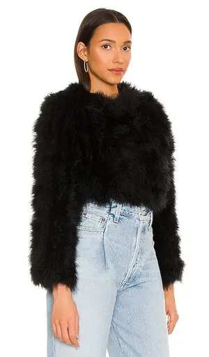 BUBISH Manhattan Fur Jacket - Black