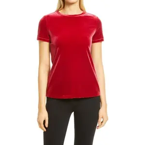 Anne Klein Velour T-shirt