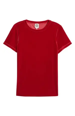 Anne Klein Velour T-shirt