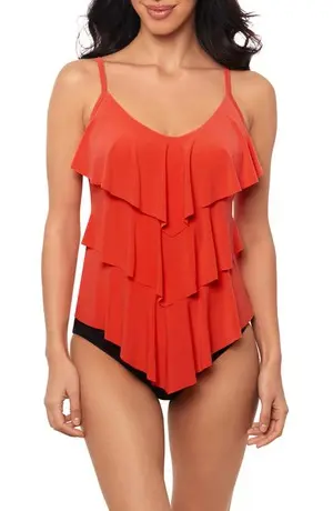 MAGICSUIT® Rita Tankini Top - Blaze