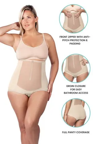 BELLEFIT Postpartum Front Zip Girdle