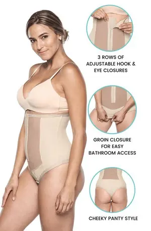 BELLEFIT Postpartum Cheekster Corset Girdle