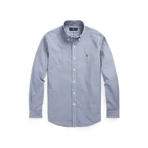 Ralph Lauren Gingham Stretch Poplin Shirt A Navy/white