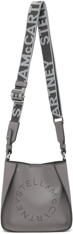 Stella McCartney Stella McCartney Small Logo Shoulder Bag - 1506 Smoke