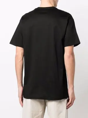 LOW BRAND Round-neck Cotton T-shirt - Black