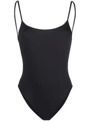 MANOKHI Scoop-neck Swimsuit - Black