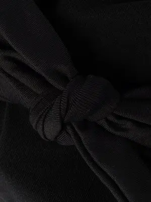 MANOKHI Halterneck Bandeau Bikini Set - Black