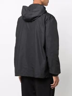 LANVIN Logo-embroidered Zip-front Windbreaker Jacket