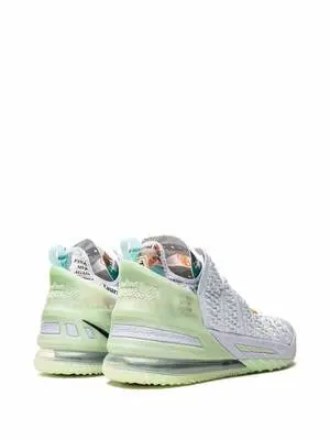 Nike X Diana Taurasi Lebron 18 Goat Vision Sneakers - Blue