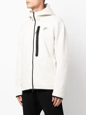 Nike Nsw Fleece Full-zip Hoodie - White
