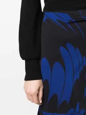 Stella McCartney Haya Floral Satin Skirt