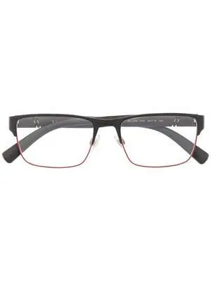 POLO RALPH LAUREN EYEWEAR Polo Ralph Lauren Square Frame Eyeglasses - Black