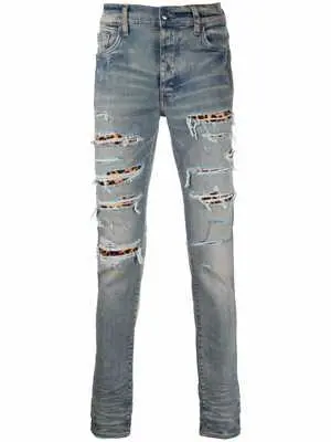 Men's Ripped Slim Fit Jeans