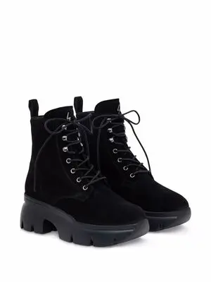 GIUSEPPE ZANOTTI Apocalypse Lace-up Boots - Black