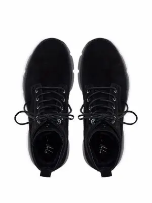 GIUSEPPE ZANOTTI Apocalypse Lace-up Boots - Black