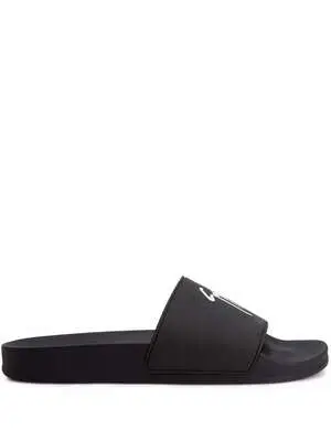 Giuseppe Zanotti Logo Slides Slipper