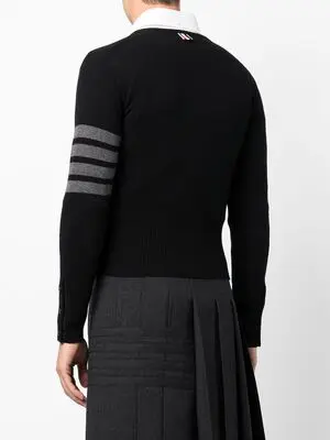 Thom Browne 4-bar Stripe Cashmere Cardigan