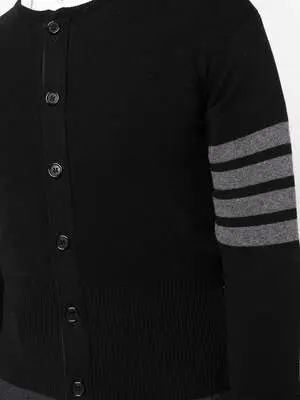 Thom Browne 4-bar Stripe Cashmere Cardigan
