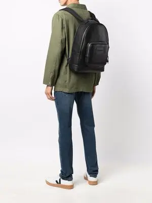 Emporio Armani Leather Backpack
