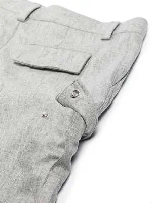 Brunello Cucinelli Wool Cargo Trousers