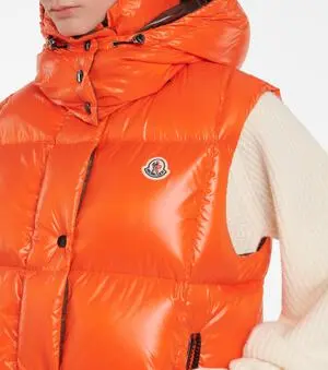 Moncler Luzule Puffer Vest - Orange