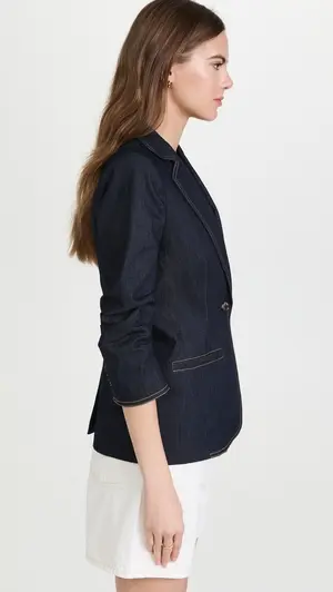 Cinq À Sept Denim Khloe Blazer - Indigo