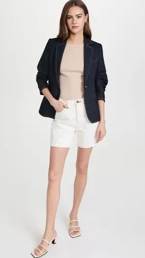 Cinq À Sept Denim Khloe Blazer - Indigo