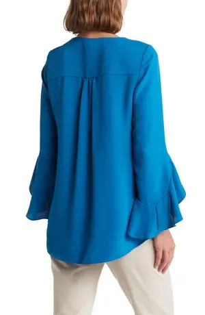 Vince Camuto Flutter Sleeve Tunic