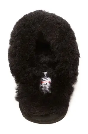 Minnetonka Genuine Sheepskin Slipper - Black