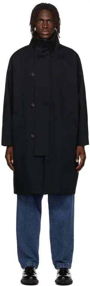 Mfpen Johnston Coat In Black - 39% Off | Editorialist