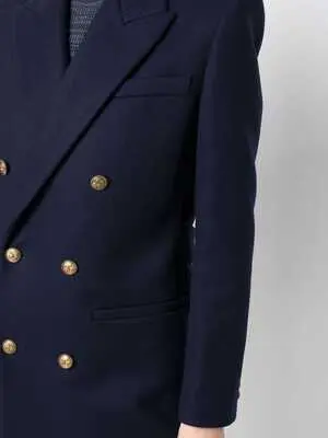 Saint Laurent Double-breasted Tailored Coat
