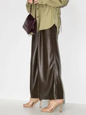 AQUAZZURA Twist 95mm Leather Sandals - Neutrals