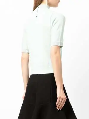 Shiatzy Chen Mandarin Collar Top