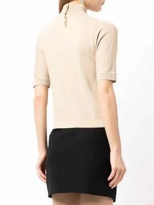 Shiatzy Chen Embroidered Knit Top
