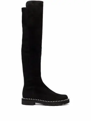 STUART WEITZMAN Over-the-knee Beaded Boots